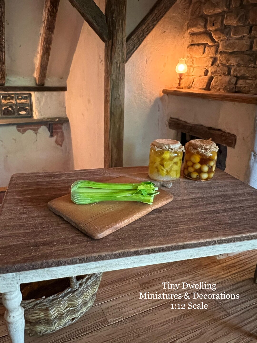 Miniature Celery, Dollhouse Kitchen, Miniature Cooking, Dollhouse ...