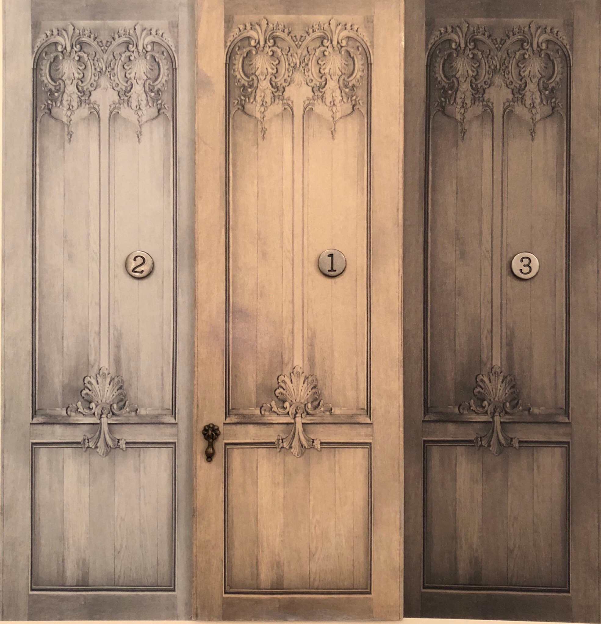 Miniature Wall Screen Dollhouse Architectural Door Dollhouse | Etsy