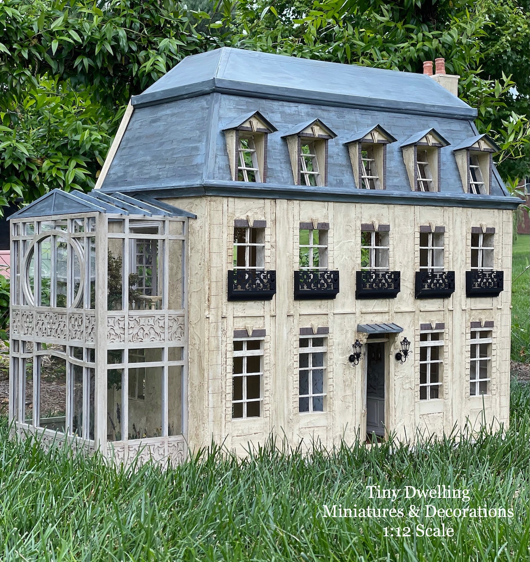 French Dollhouse, Miniature Chateau, Dollhouse, French Dollhouse ...