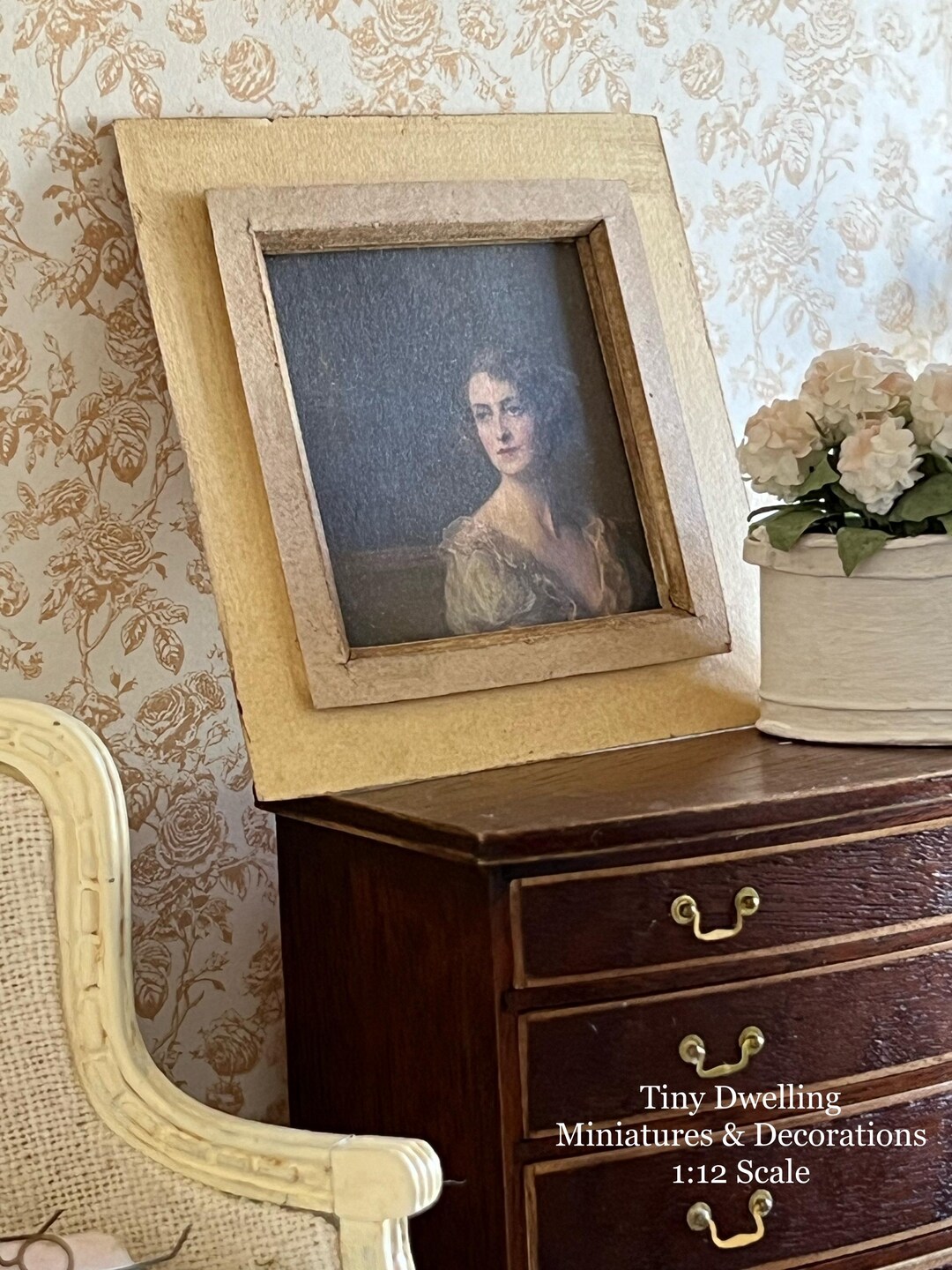 Miniature Wall Decor, Miniature French Art , French Country Miniatures ...