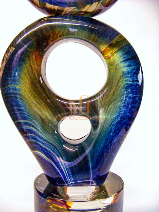 Modern Art Glass Sculpture Original Murano Glass Love Sculpture Hand ...