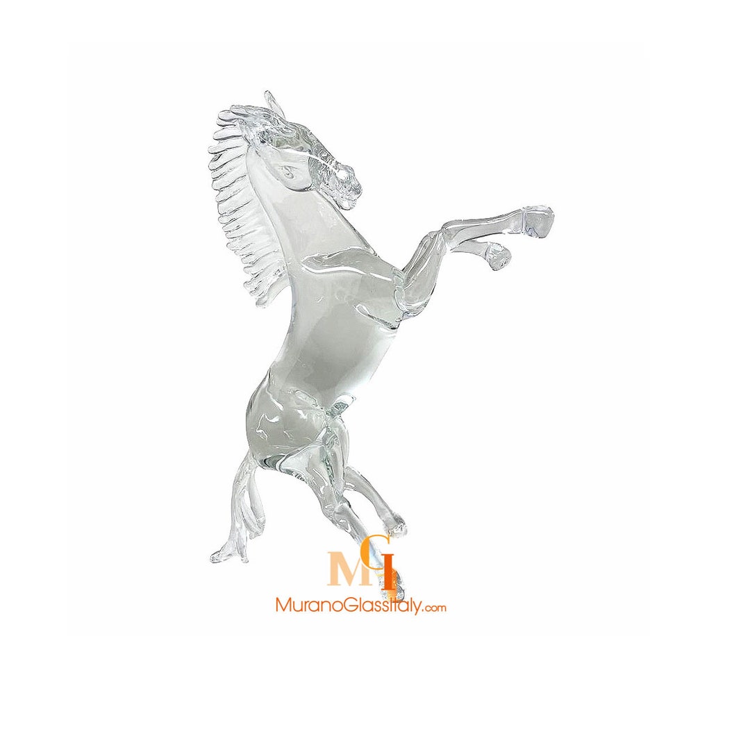 Murano Glass Horse - Original Murano Glass Animal Horse Sculpture ...