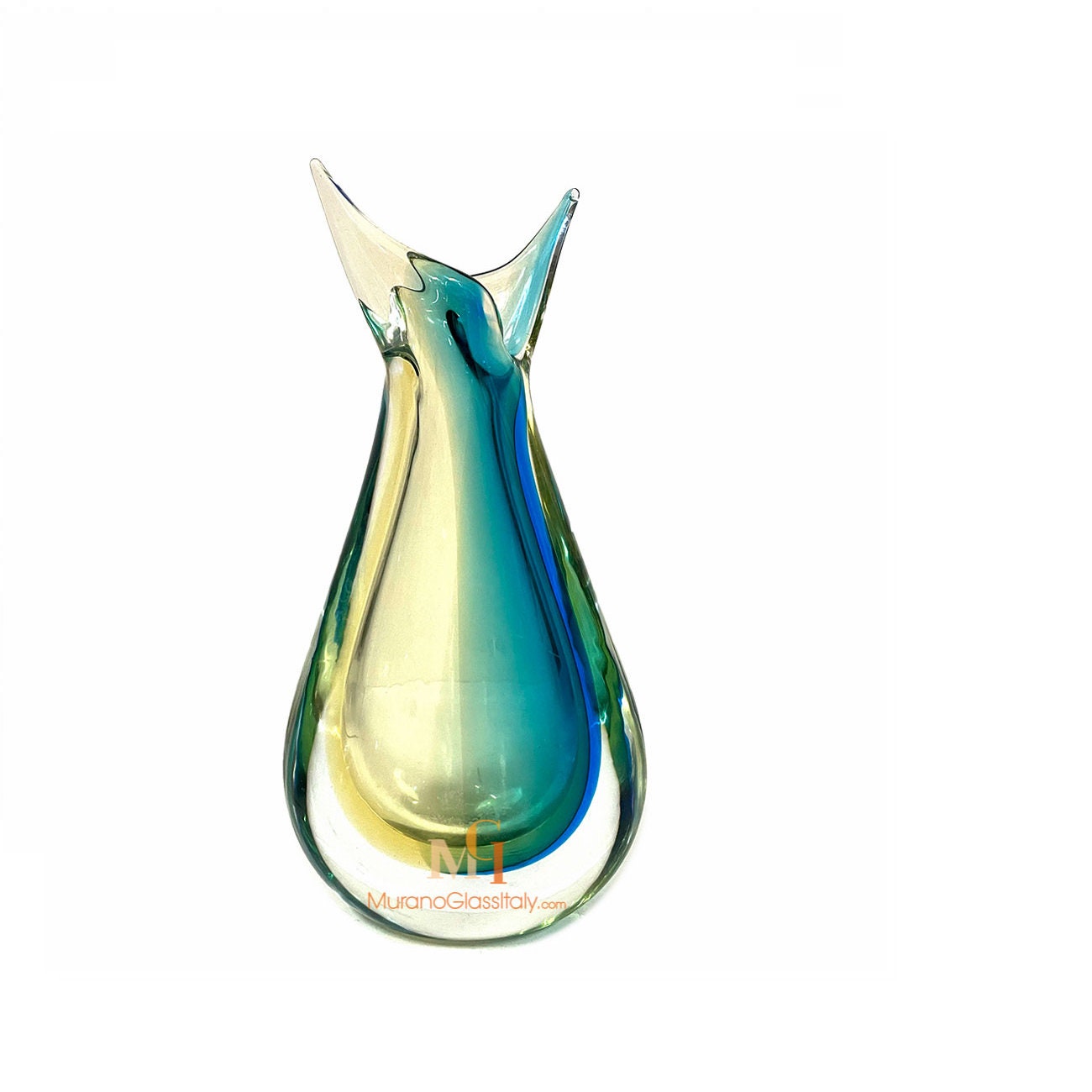 Luxury Glass Vase - Italian Decoration - Italian Design Vase - Murano ...