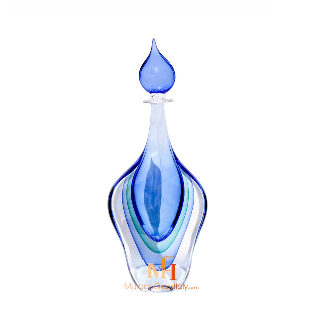 Murano Perfume Bottle - Decorative Perfume Bottle - Italian Decorative ...