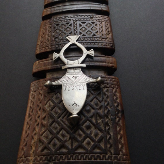 TUAREG CROSS,Iferouane cross,African cross,Tuareg amu… - Gem