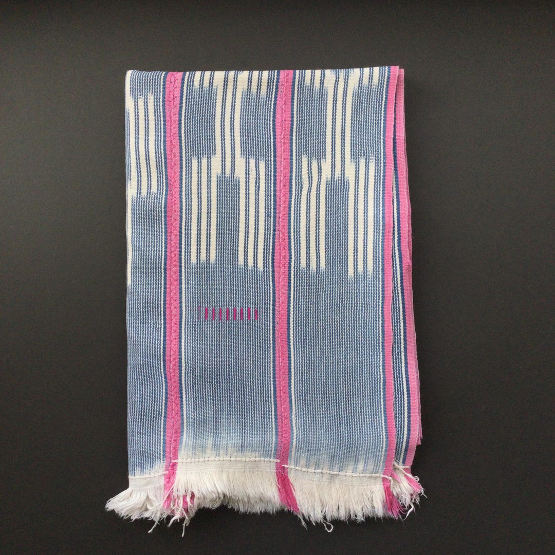 AFRICAN Indigo,baule Fabric,ivory Coast Textile,baule Ikat,cote D ...