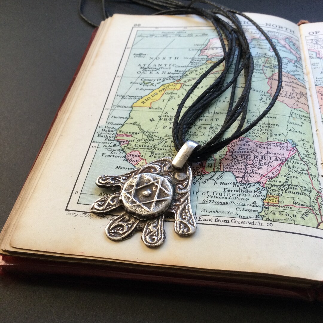 Khamsa,hamsa,hand of Fatima,berber Amulet,berber Silver,berber Jewelry ...