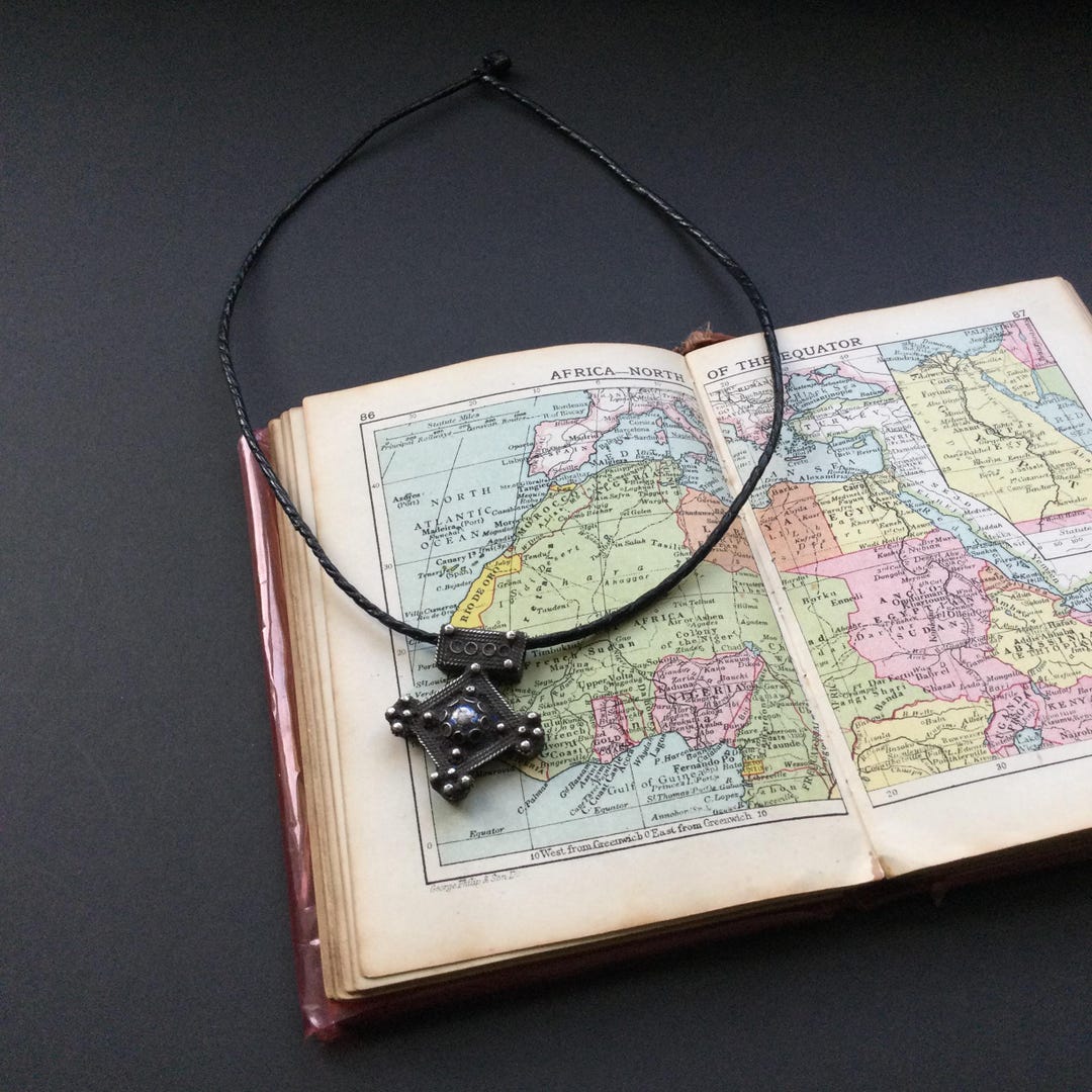 BERBER Cross,boghdad,amazigh Cross,ethic Jewelry,african Amulet,amazigh ...