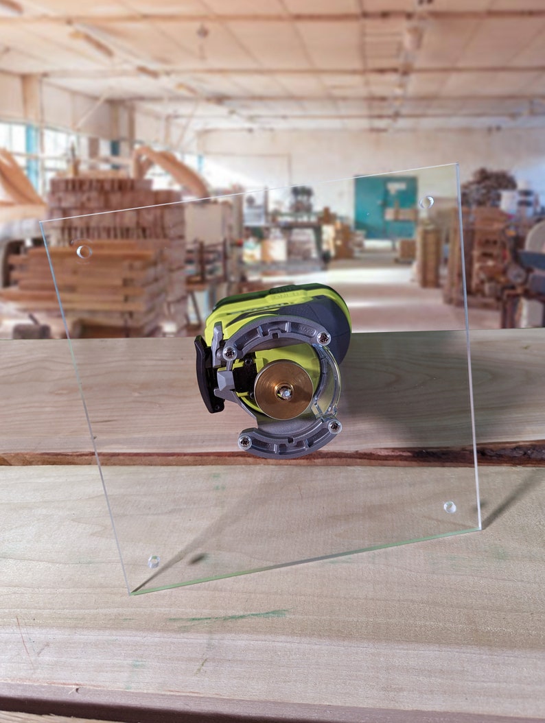 Plexiglass Base Plate With Bushing Recess for Ryobi One+ PCL424B/P601 ...