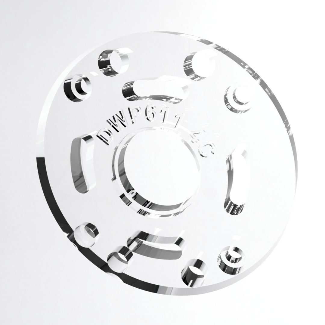 3/8" Thick Baseplate With Bushing Recess for Dewalt DWP611 / DCW600 ...