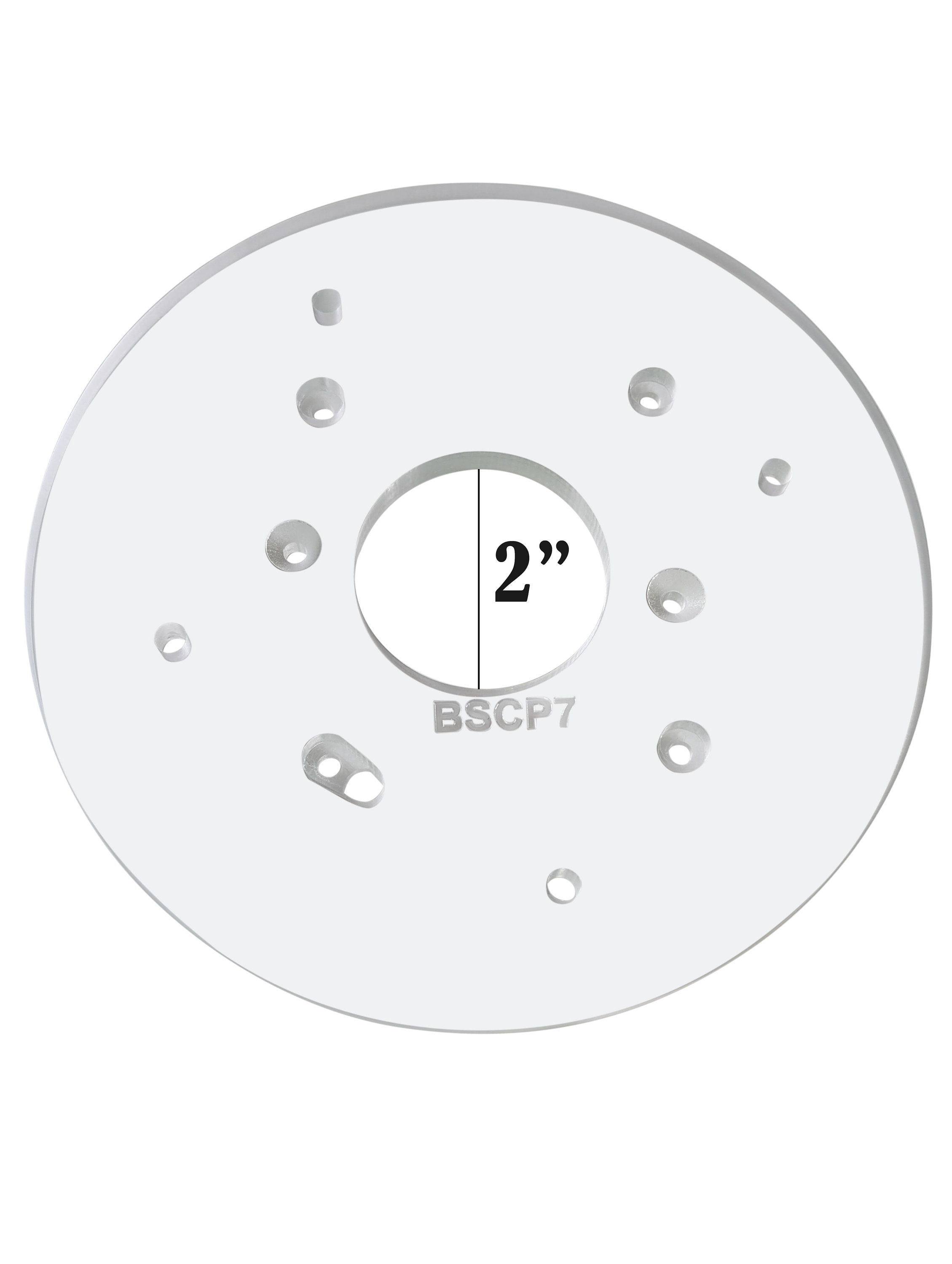 3/8 Thick Baseplate Upgrade With Bushing Compatibility for Bosch Pro 11 ...