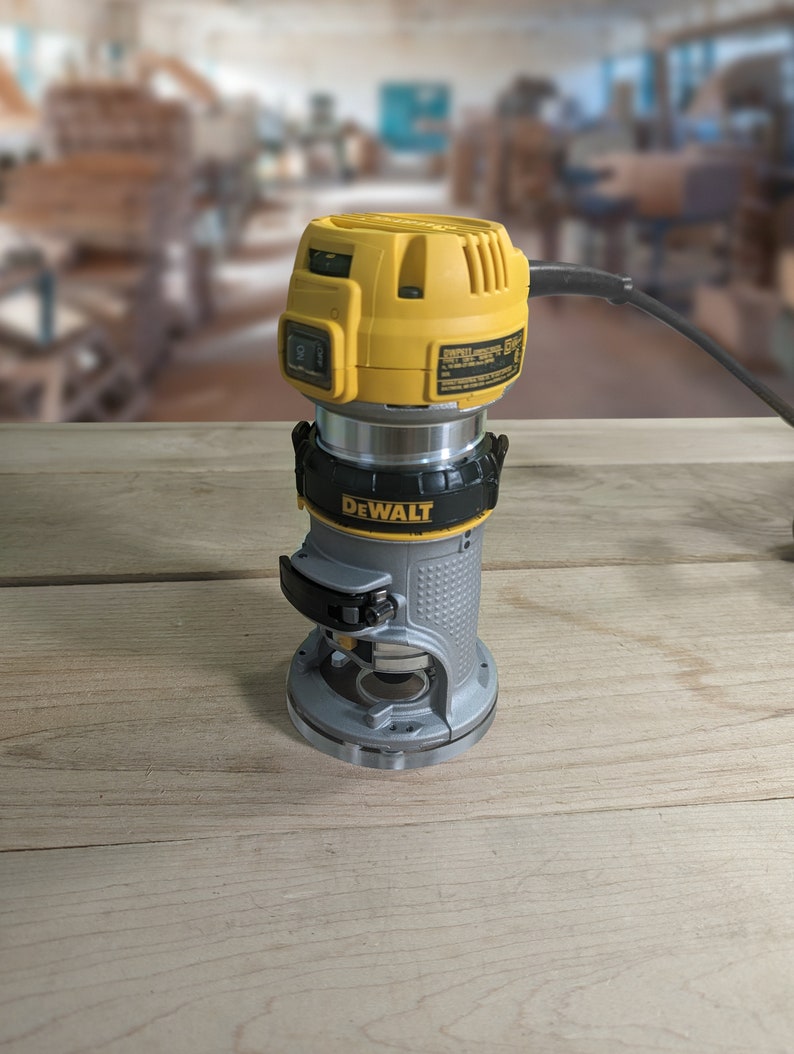 3/8" Thick Baseplate With Bushing Recess for Dewalt DWP611 / DCW600 ...