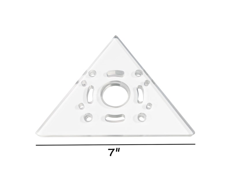 Precision Machined 3/8 Thick Baseplate With Bushing Recess for Dewalt ...