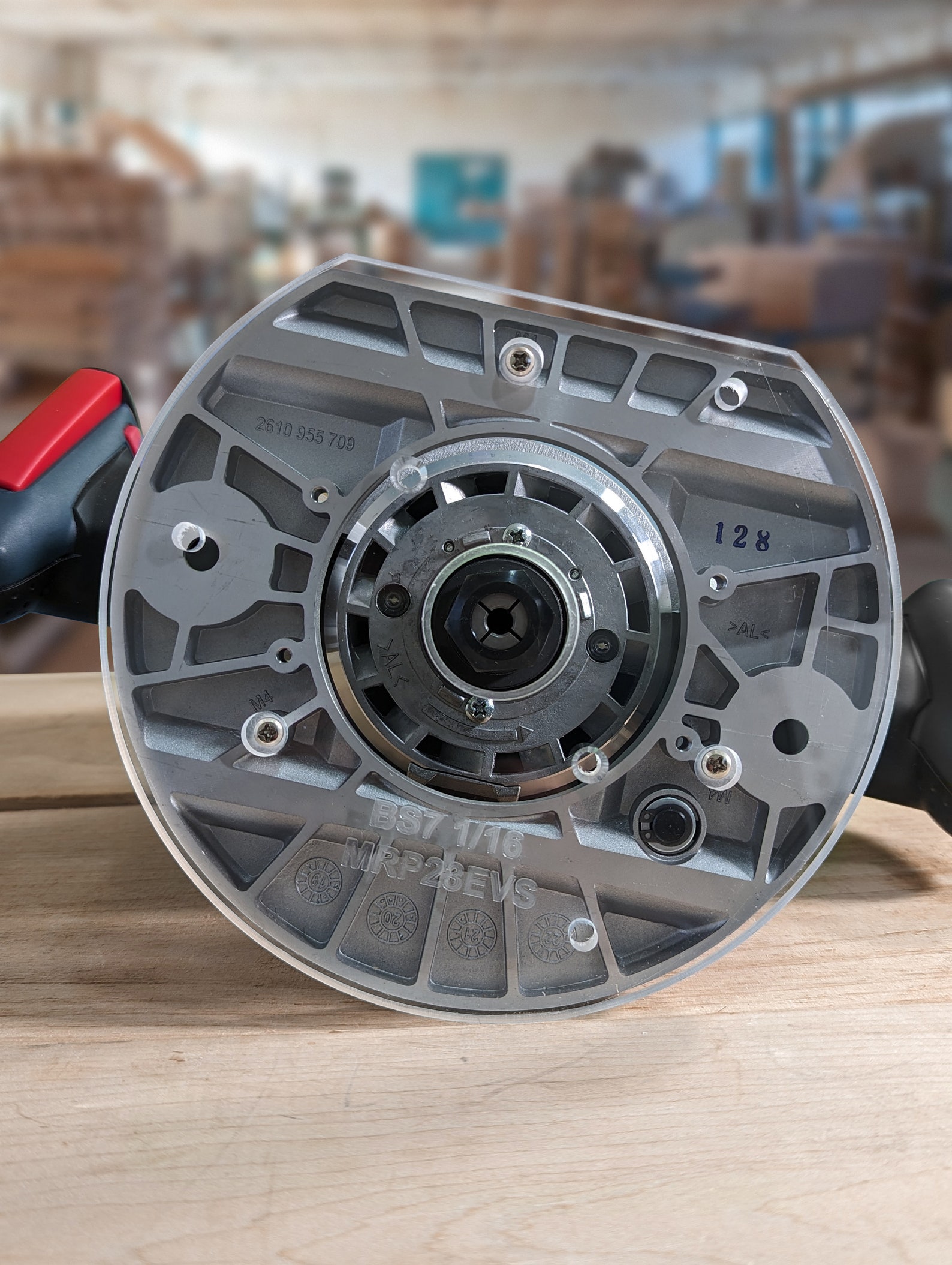 3/8 Thick Circle Baseplate Upgrade With Bushing Compatibility for Bosch ...