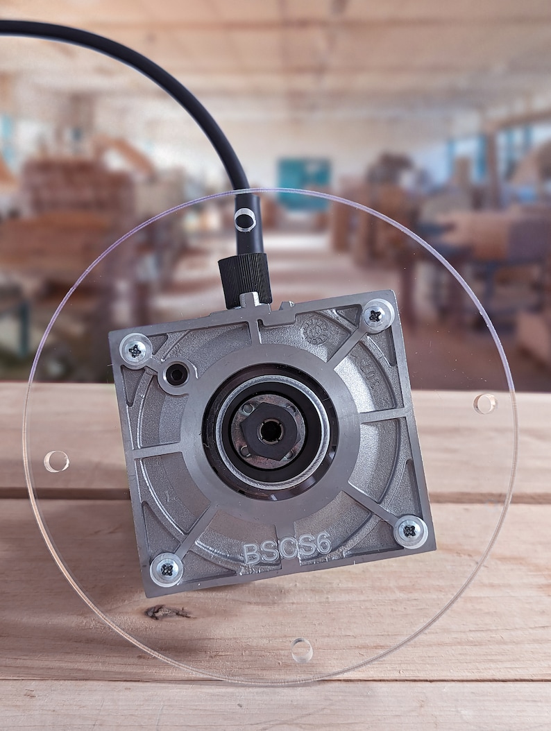 3/8" Thick 6" Circle Router Baseplate Upgrade With Bushing ...