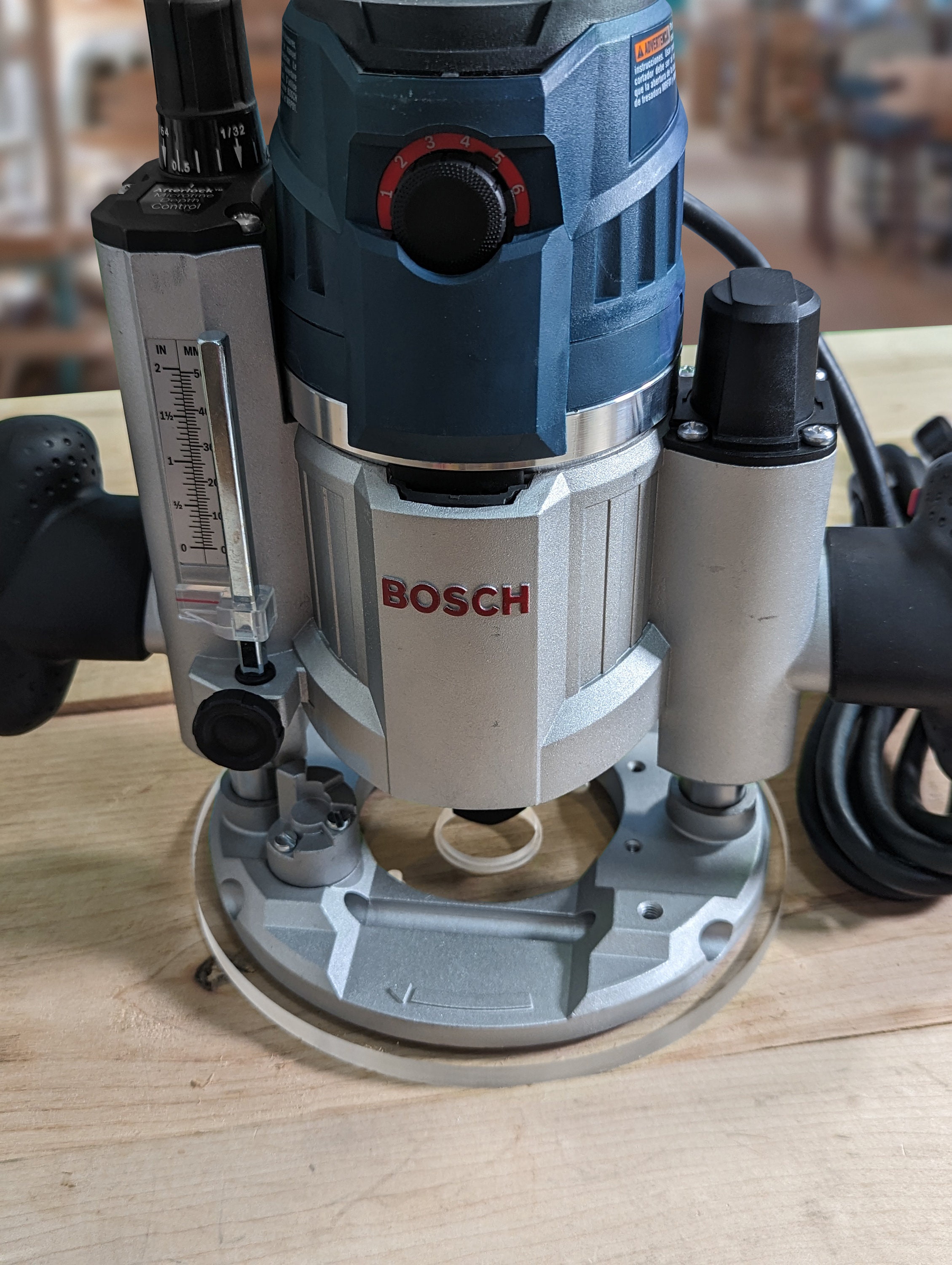 3/8 Thick Circle Baseplate Upgrade With Bushing Compatibility for Bosch ...