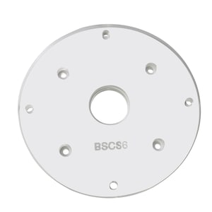 3/8" Thick 6" Circle Router Baseplate Upgrade With Bushing ...
