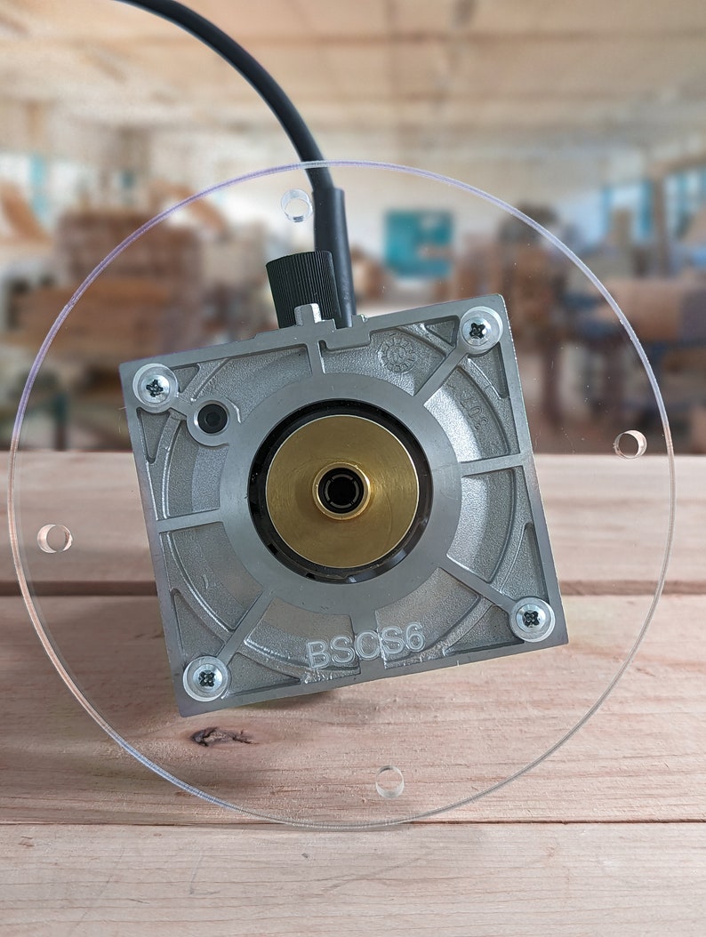 3/8" Thick 6" Circle Router Baseplate Upgrade With Bushing ...