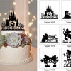 Acrylic Wedding Table Numbers, Disney, Mickey, Minnie Mouse, Custom ...