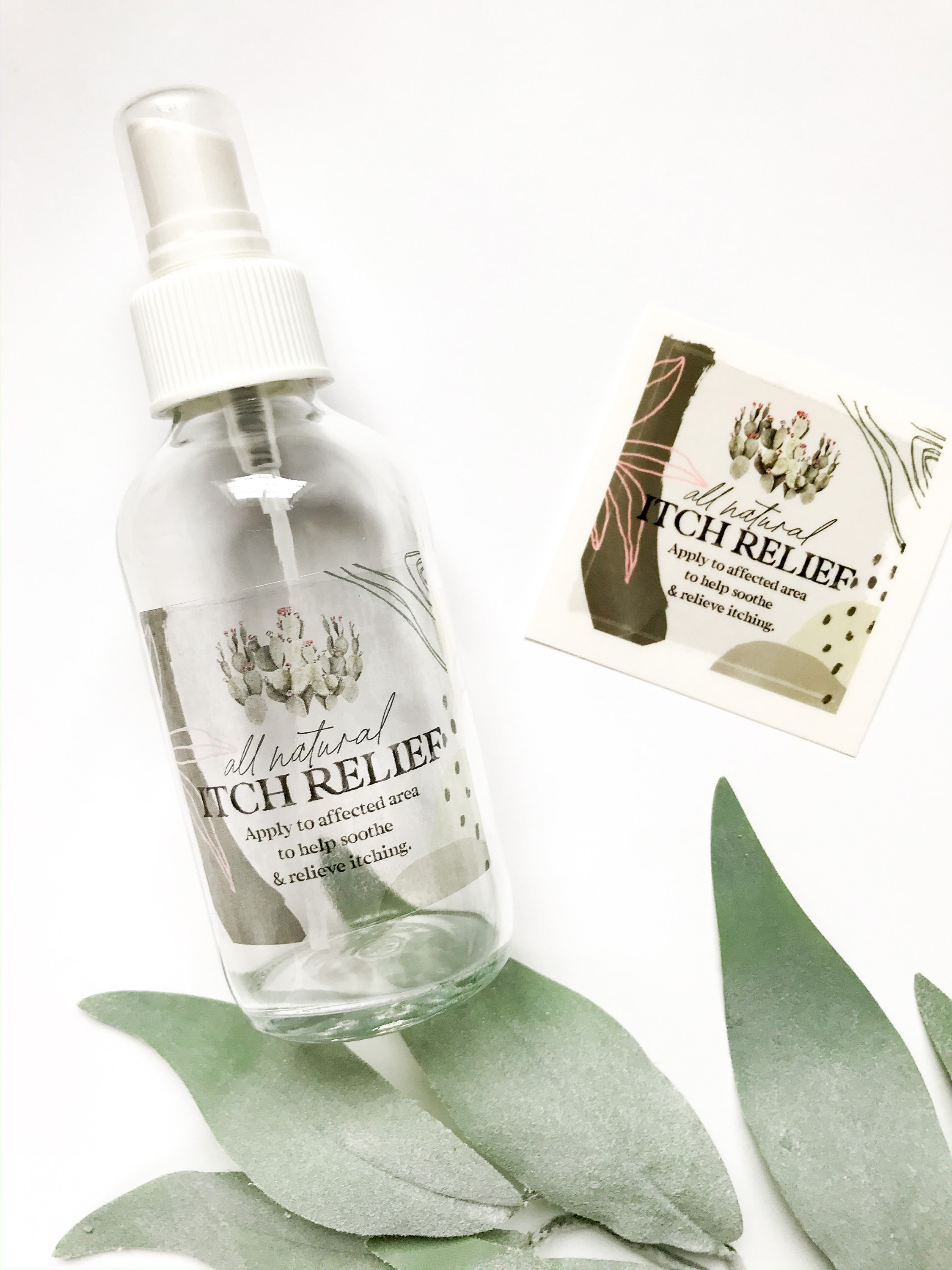 Outdoor Labels Bug Spray Label Itch Relief Label Plant | Etsy