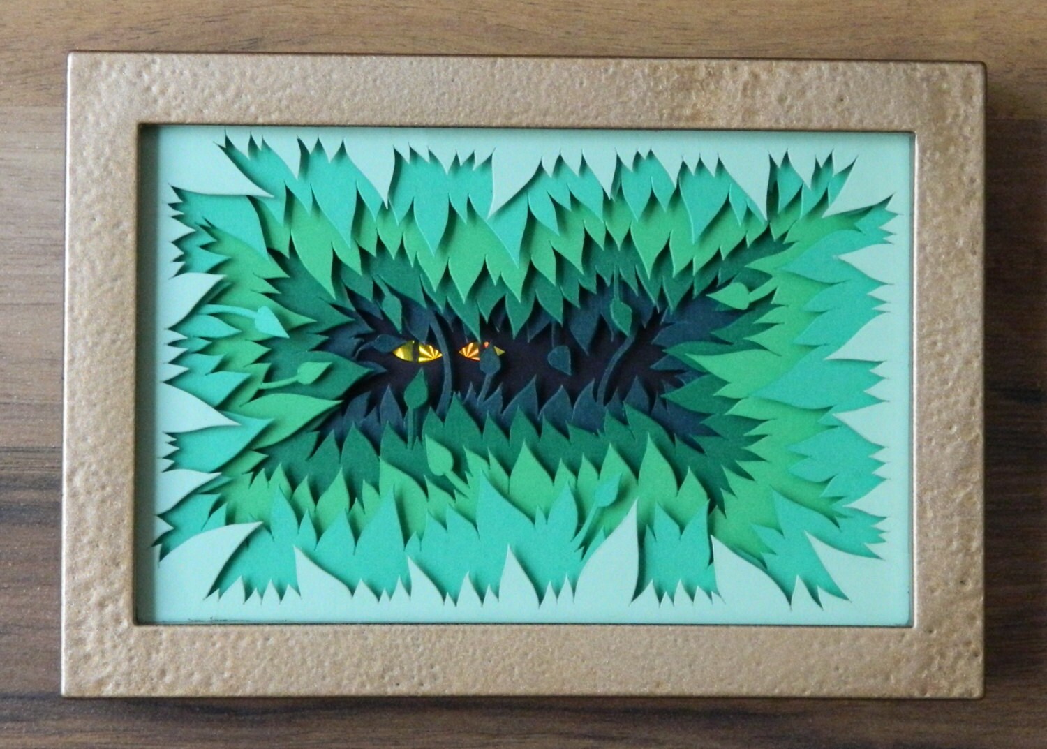 3D Paper Sculpture Tyger Tyger - Etsy