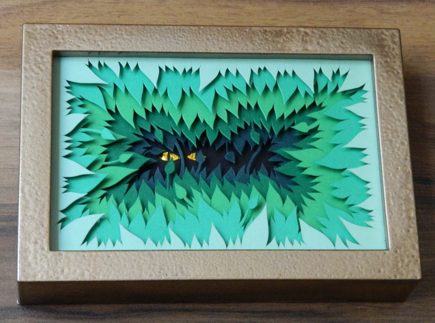 3D Paper Sculpture Tyger Tyger - Etsy