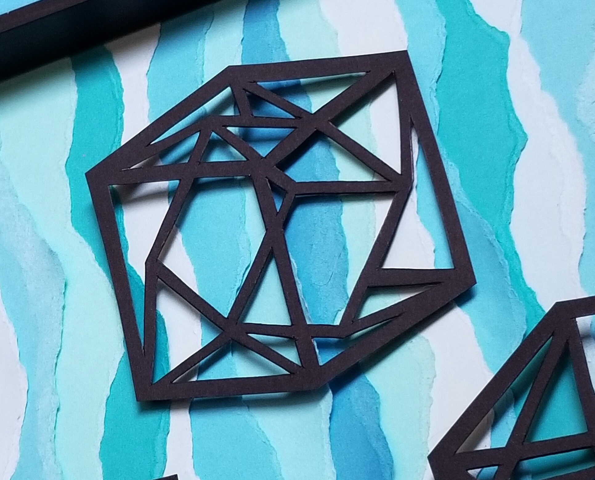 3D Paper Sculpture Tesseracts - Etsy