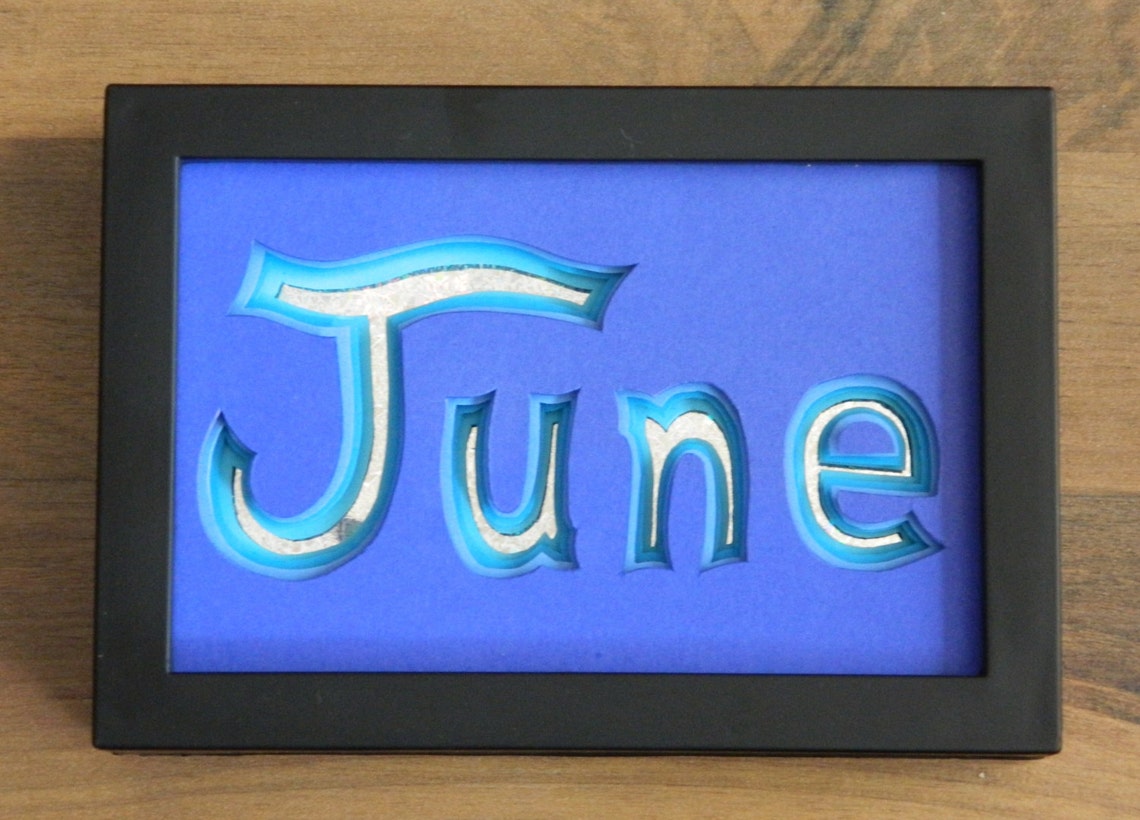 3 Dimensional Paper Sculpture names - Etsy