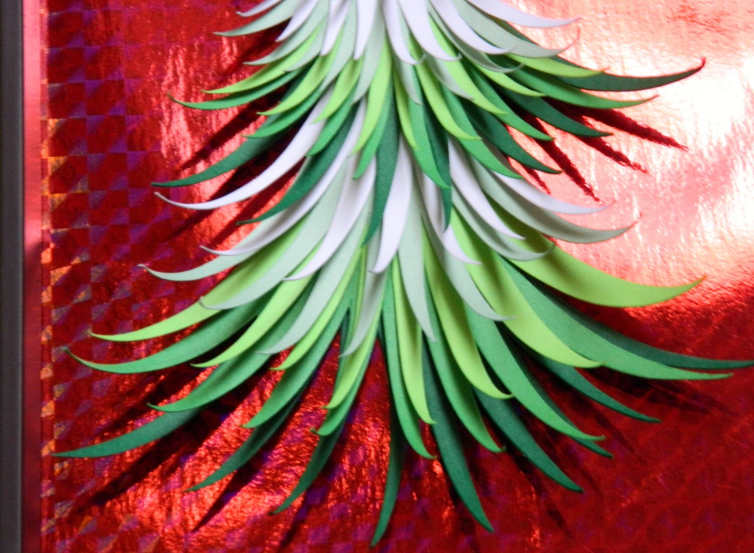 3D Paper Sculpture Tree Needles - Etsy