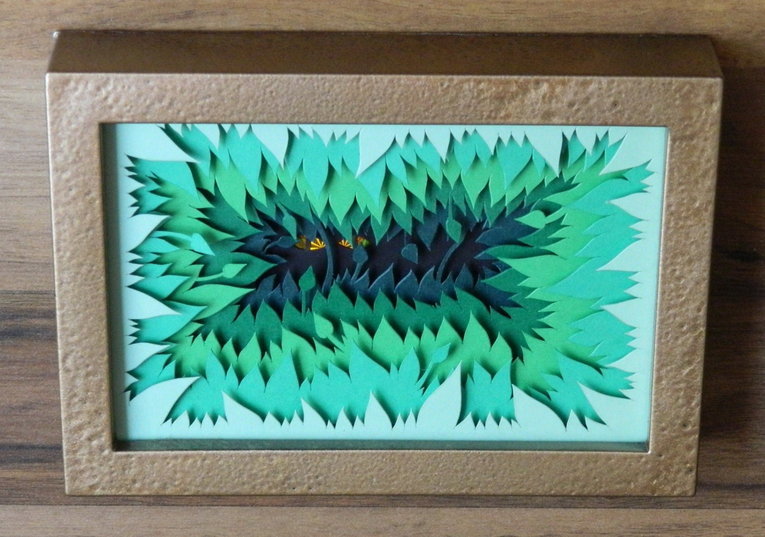 3D Paper Sculpture Tyger Tyger - Etsy