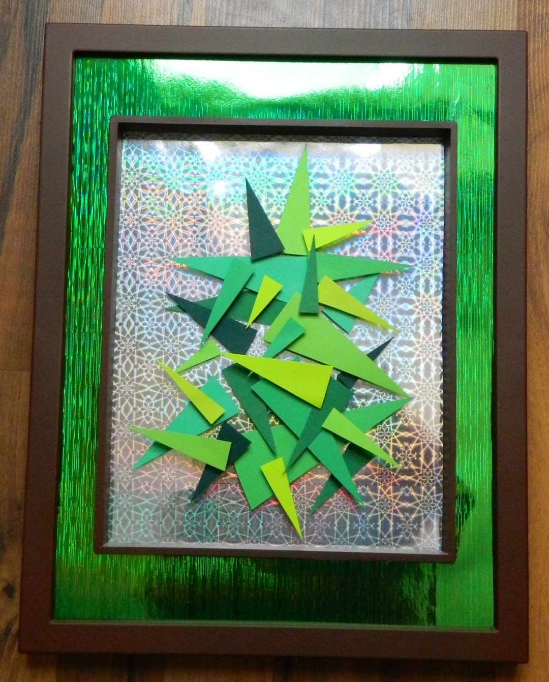 3D Paper Sculpture Sharp Tree - Etsy