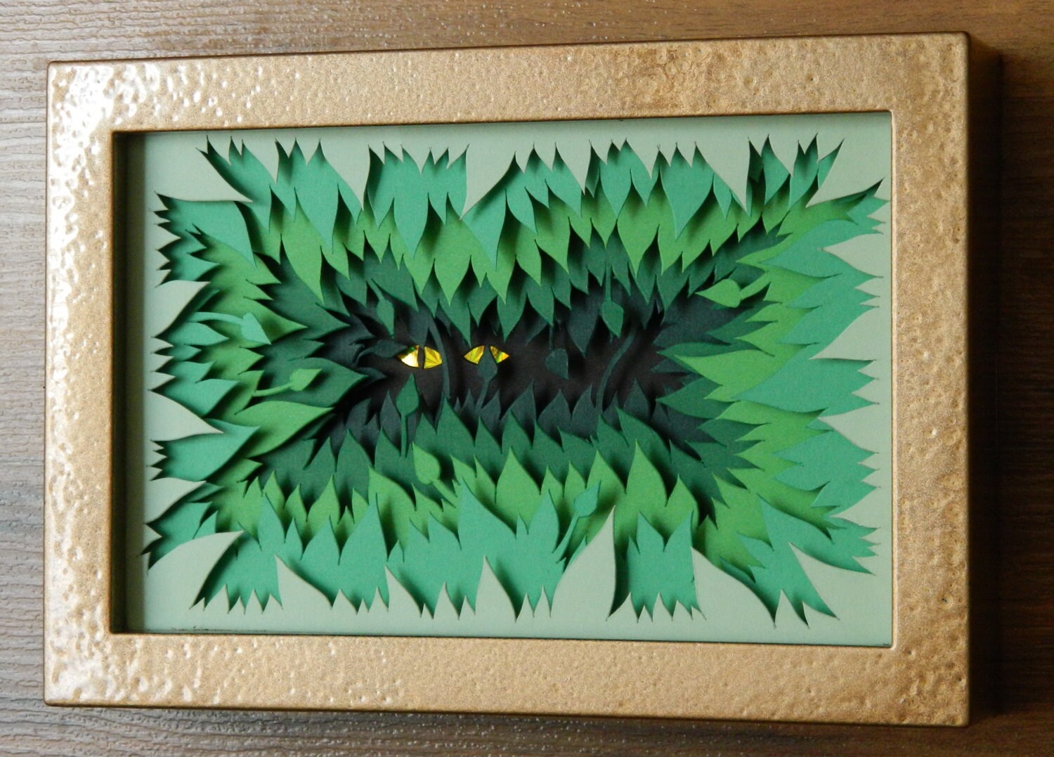 3D Paper Sculpture Tyger Tyger - Etsy