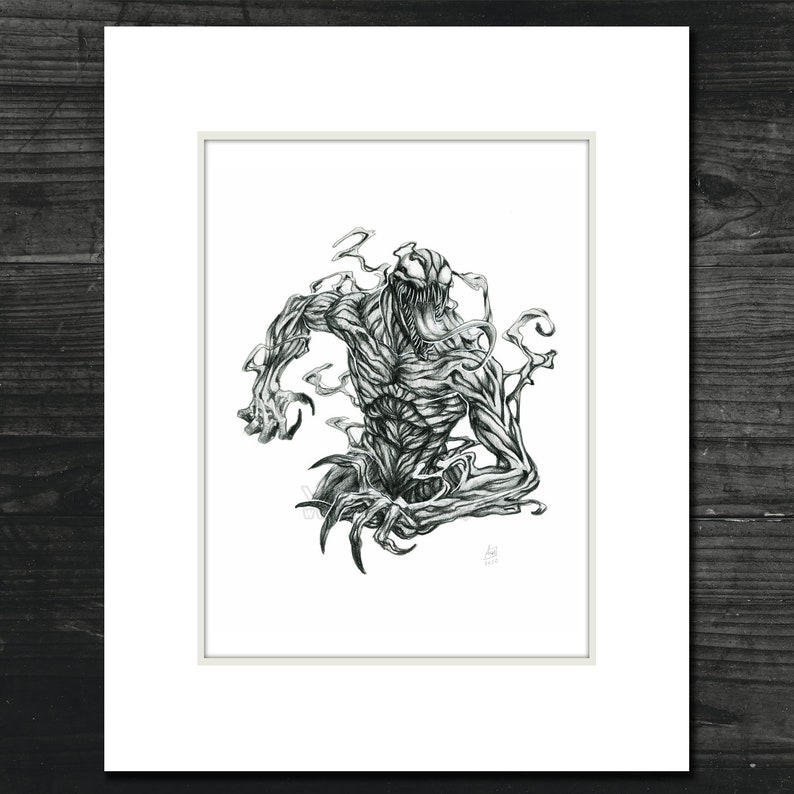 Carnage - Original Drawing - Etsy