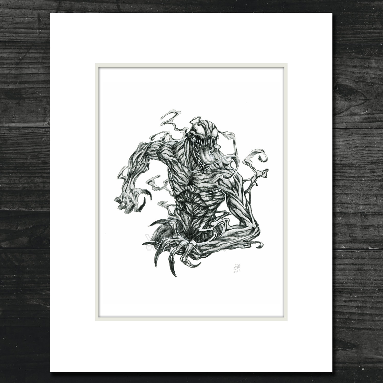 Carnage Original Drawing - Etsy
