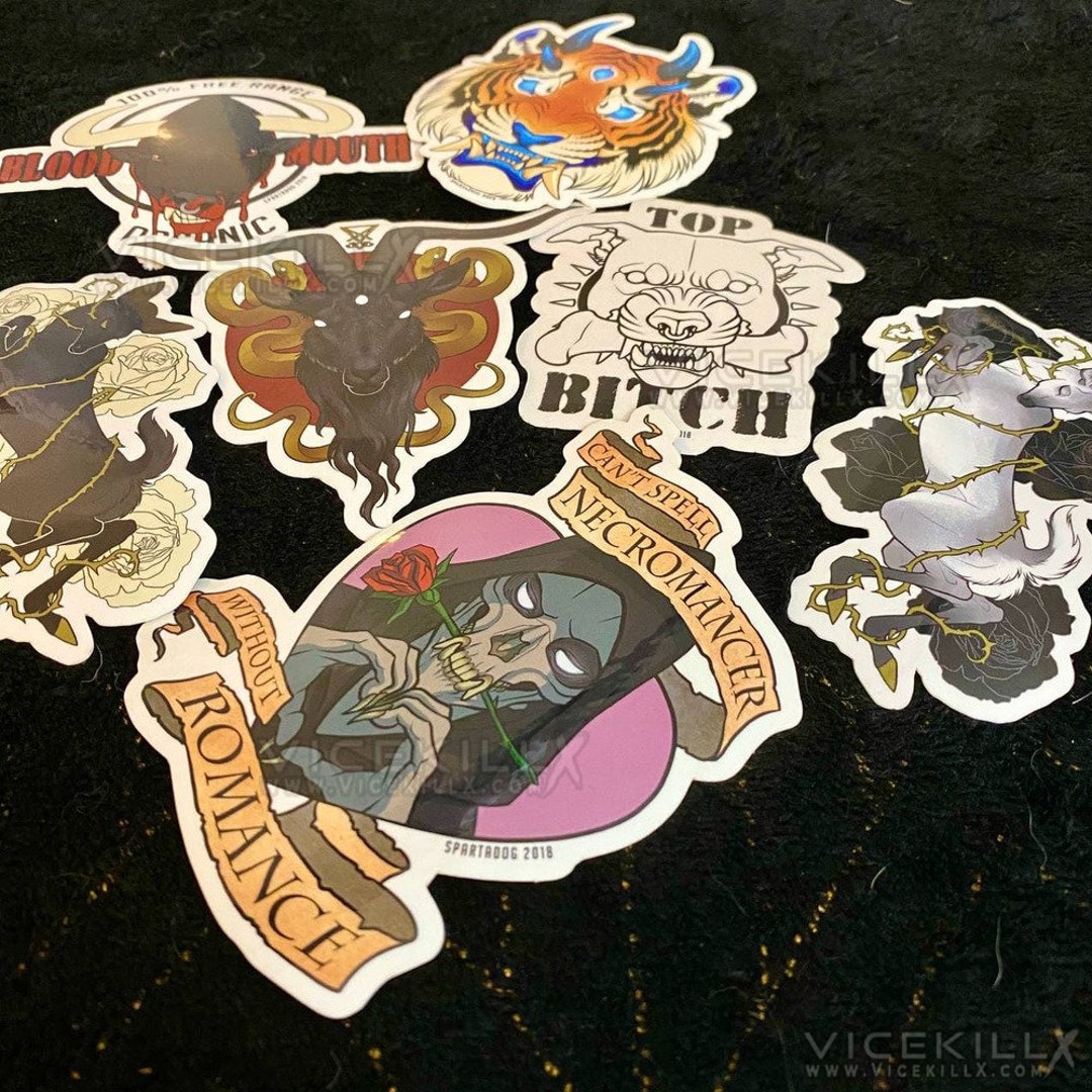 Indoor-outdoor Vinyl Stickers (3-4 Inch) - Etsy