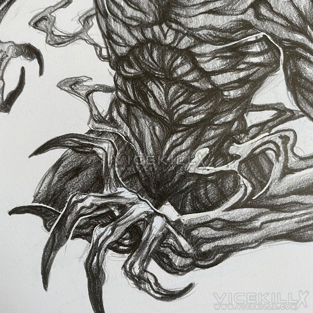 Carnage Original Drawing - Etsy