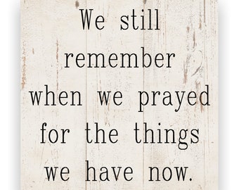 We Remember Sign - Etsy