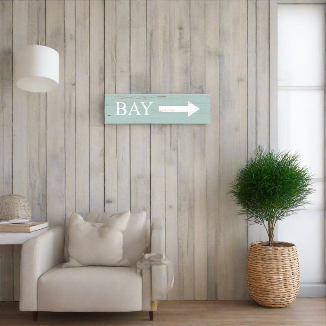Bay Sign | Bay Sign With Arrow - Etsy