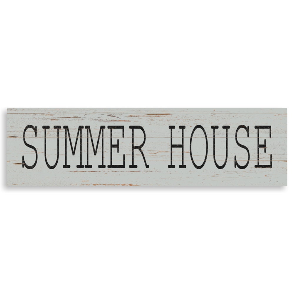 Summer House Sign- Summer Home Sign - Etsy