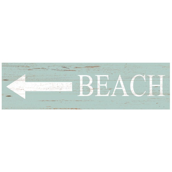 Weathered Beach Sign - Etsy
