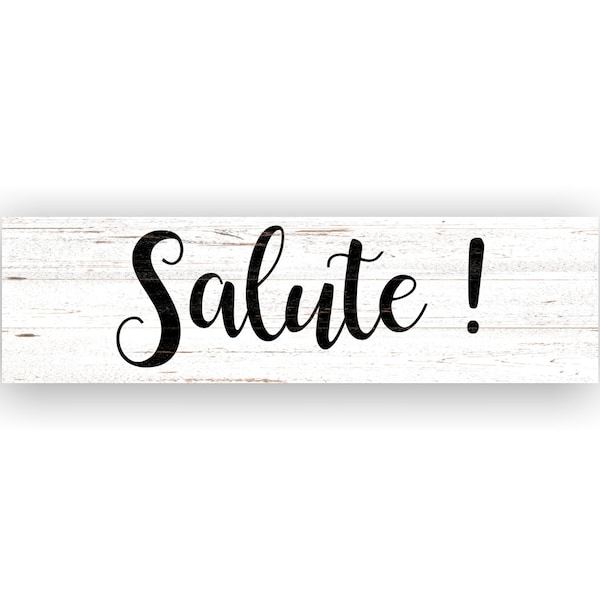 Italian Salute Sign - Etsy