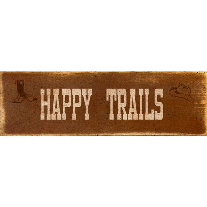 Happy Trails to You - Etsy