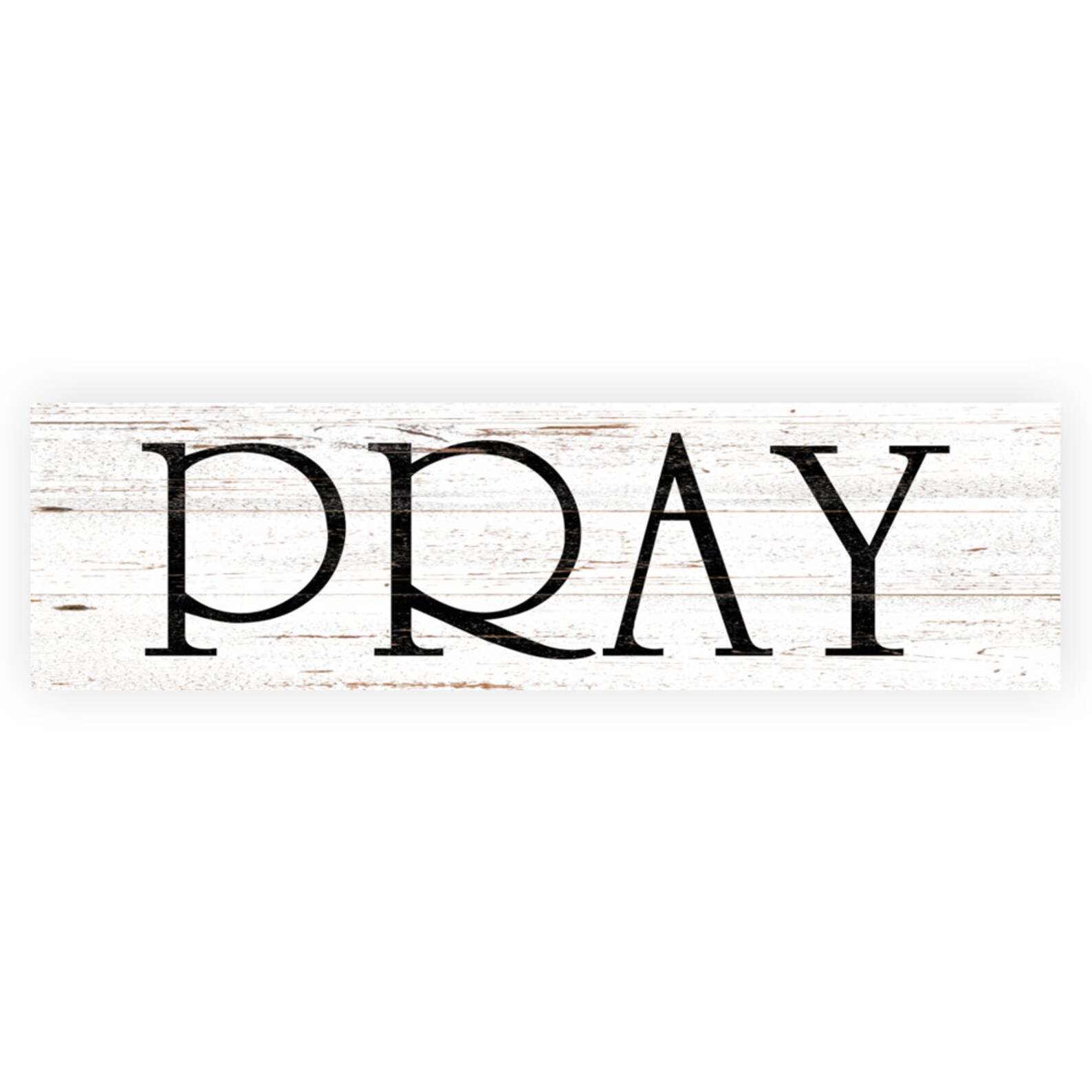 Pray Wall Sign Pray Sign White Wall Sign - Etsy