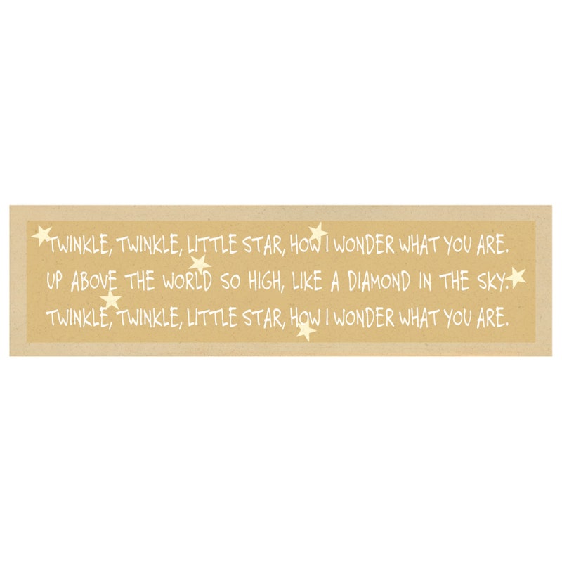 Twinkle Twinkle Little Star Signs - Etsy