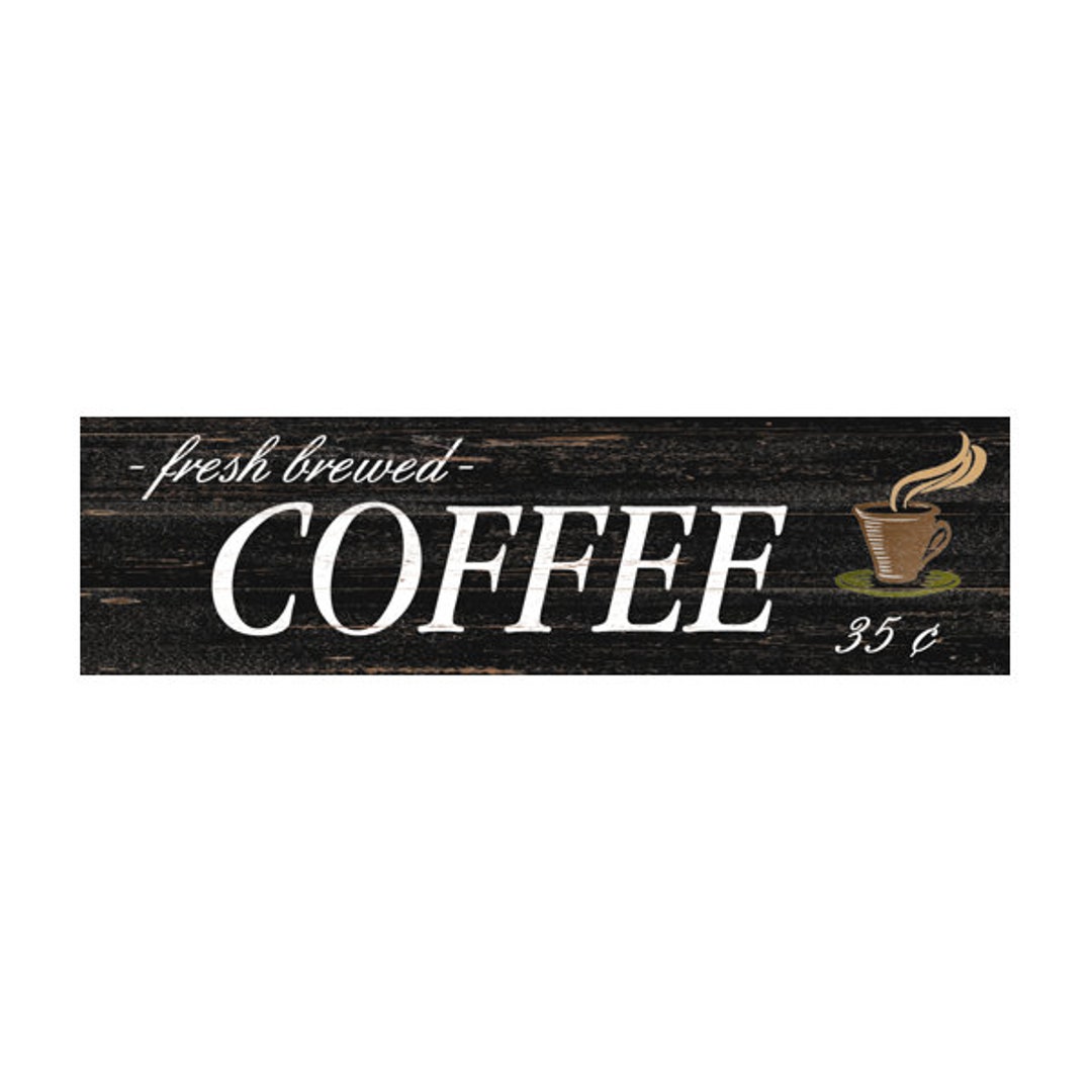 Coffee Sign- Coffee Bar Sign- Café Sign - Etsy