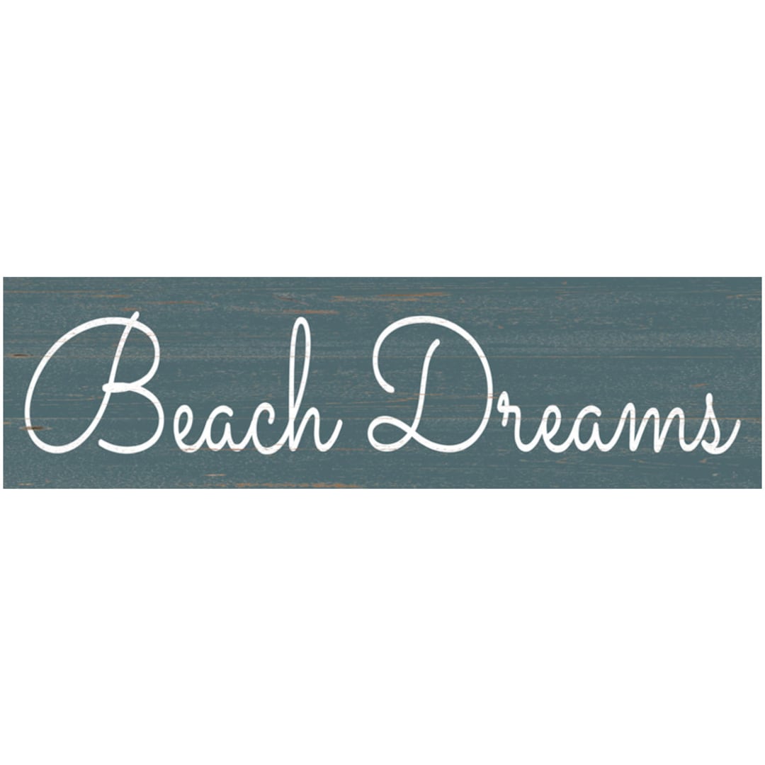Beach Dreams Sign- Beach Bedroom Decor- Pick Your Color - Etsy