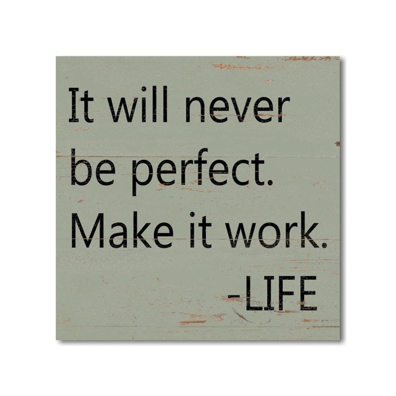 Life Quote Sign - Etsy