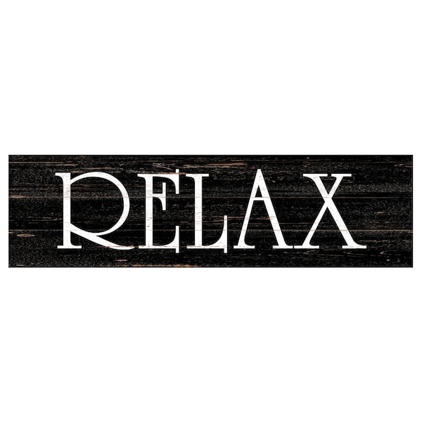 Relax Sign - Etsy