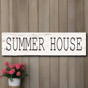 Summer House Sign- Summer Home Sign - Etsy