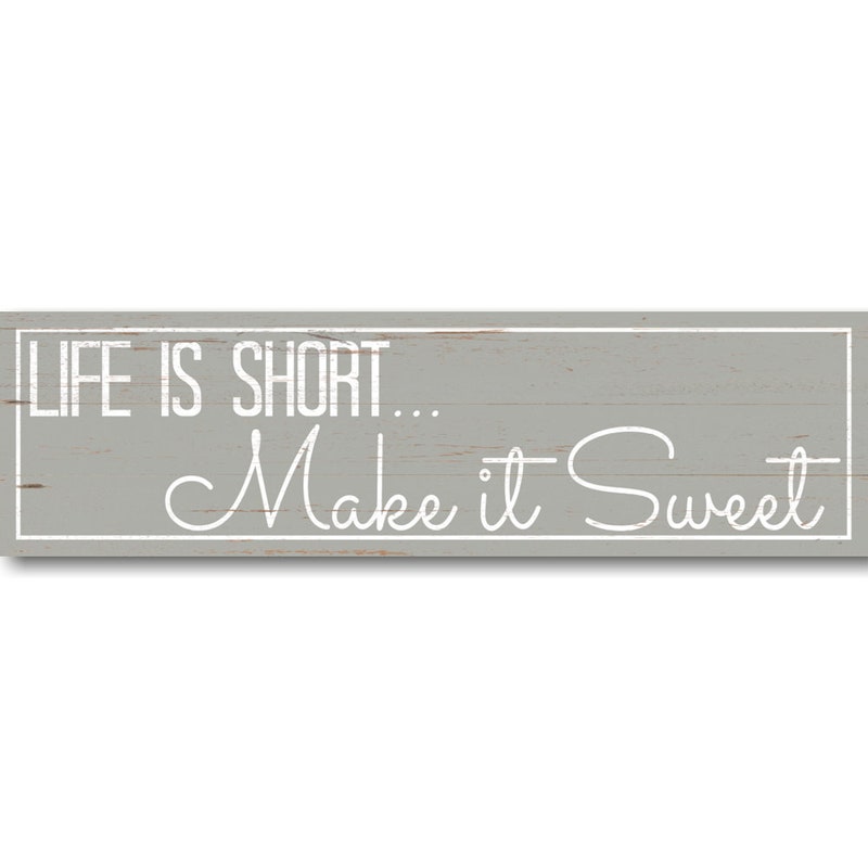 Life is Sweet Sign - Etsy